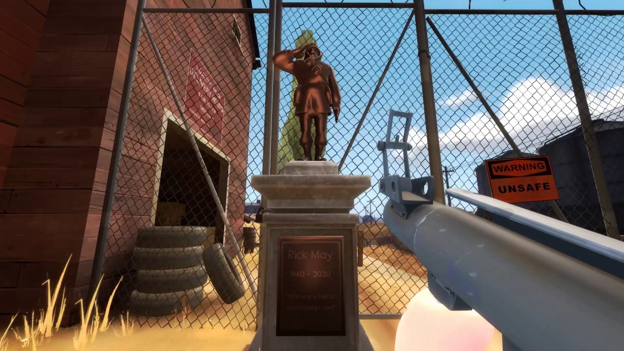 TF2 added a Soldier's Memorial Statue.