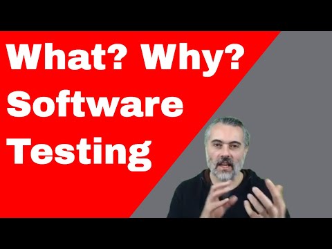 What is Software Testing and Why do we Test Software? Video Lecture ...