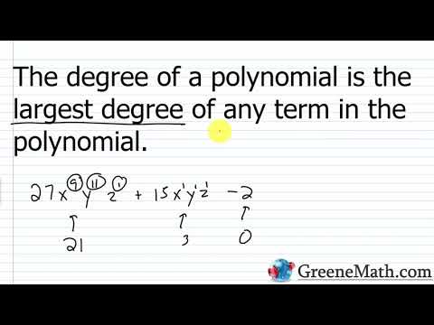 What is a Polynomial