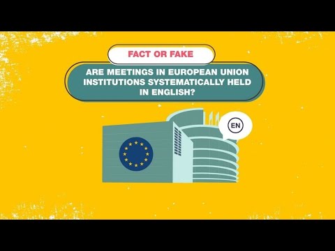 Are meetings in EU institutions systematically held in English? • FRANCE 24 English