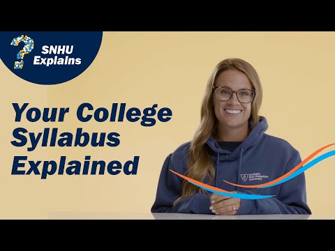 What Is a Course Syllabus?