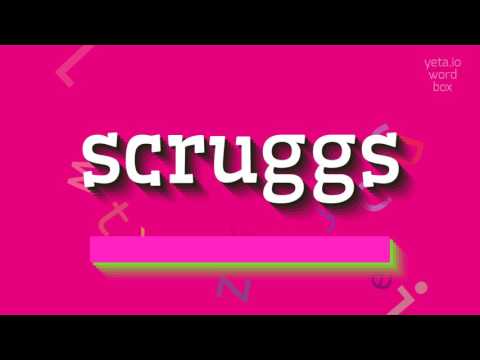 How to say "scruggs"! (High Quality Voices)