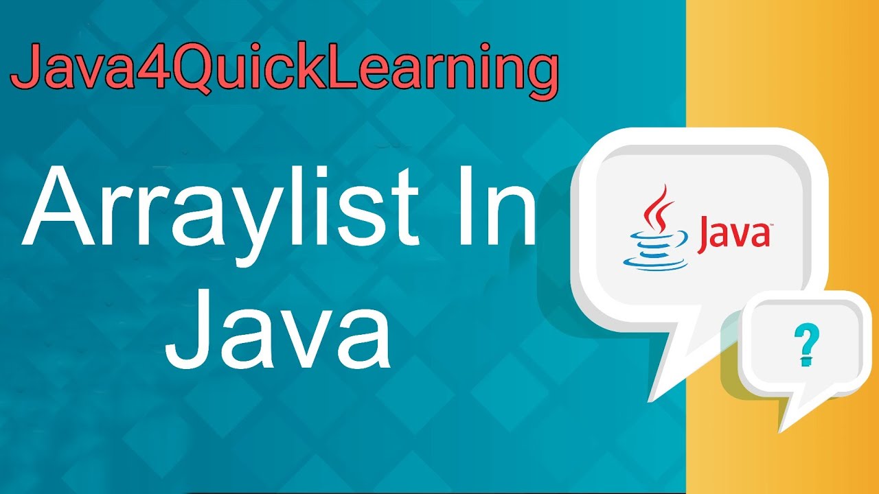 Explanation of arraylist in java #java #arrays #arraylist #interview #freshers #java4quicklearning