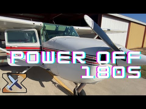 Full Length Flight: Power-Off 180 Practice at Sanford International Airport (KSFB) | C172P