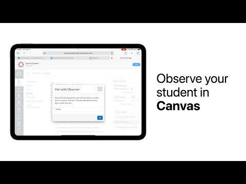 Observing A Student in Canvas