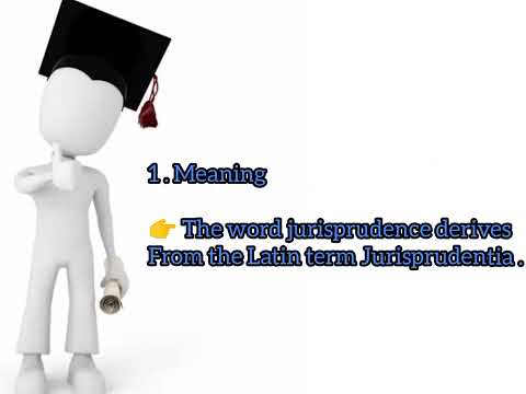 Jurisprudence meaning in tamil or English