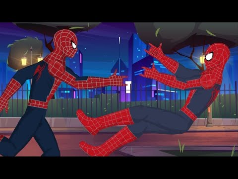 Spider-man (Andrew) Vs Spider-man (Tobey) - Drawing Cartoons 2