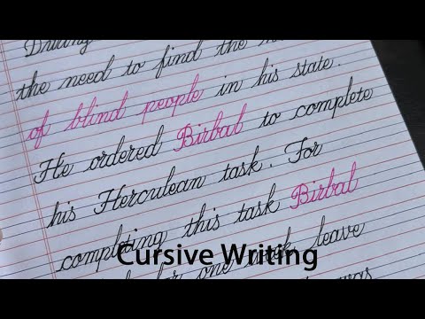 The Art of Cursive: Bringing Back Beautiful Writing | Good Handwriting | Boosts Confidence & Focus