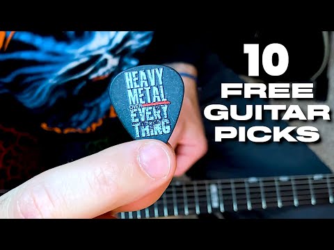 🎸Get 10 unique guitar picks for FREE!
