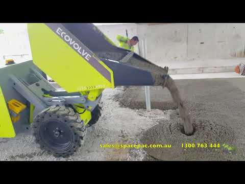 Ecovolve ED1000 w Confined Space Concrete Pour att