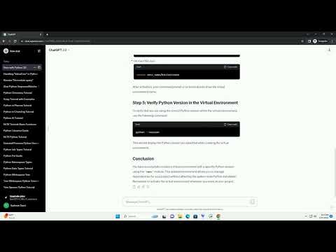venv create environment with specific python version