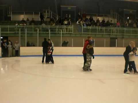 Dallah Sappenfield's Pair Skaters Help Disabled Children Ice Skate 4-28-09