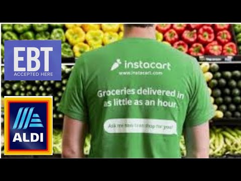 INSTACART ACCEPTS FOOD STAMPS AKA EBT AND FREE DELIVERY