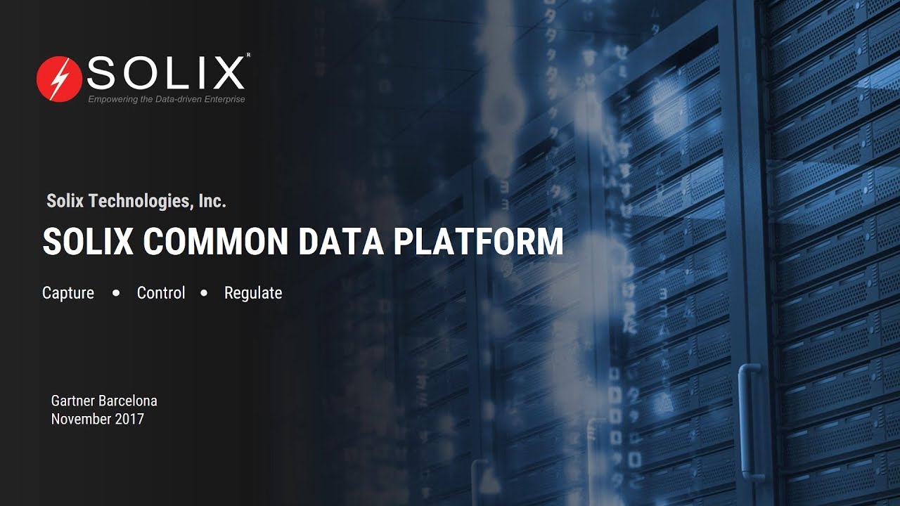 Solix Common Data Platform