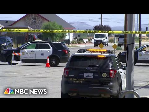 Suspect arrested for killing of deputy after hourslong standoff in California