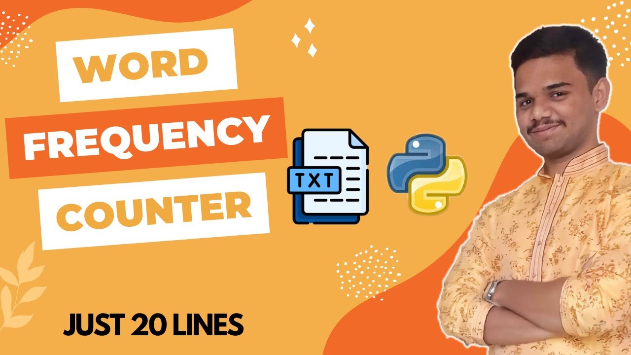 word frequency counter in python || Python projects for beginners || Project maker