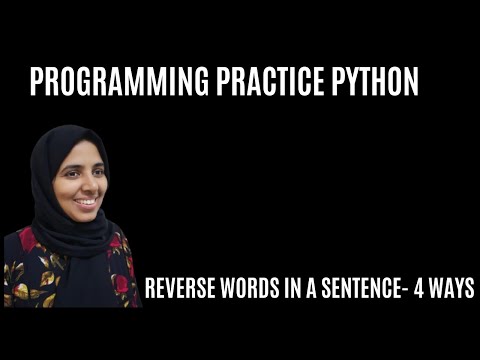 Python Coding Exercises For Beginners| Reverse Words in Python | 4 Smart Ways for Beginners to Pros