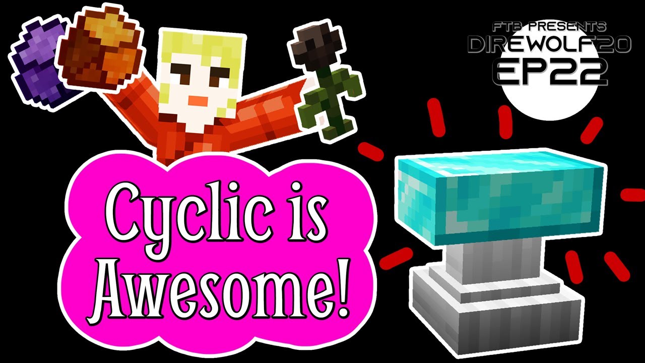 The Cyclic Mod is Awesome! EP22 Direwolf20 1.16 Modded Minecraft Lets Play