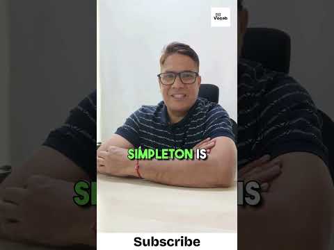 What Does "Simpleton" Mean? 🤯 | Learn Real English!