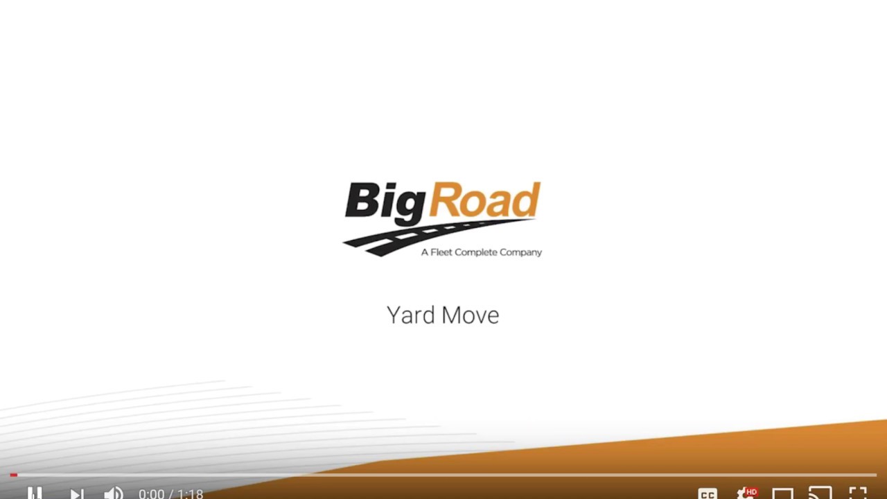 Big Road - Yard Move