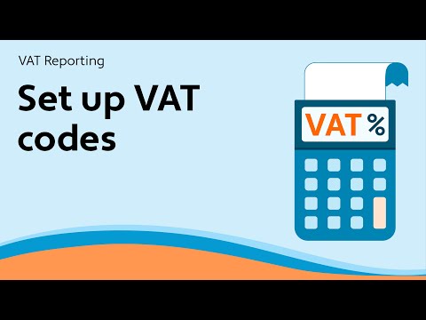 Set up VAT codes - Avalara Value-Added Tax (VAT) Reporting