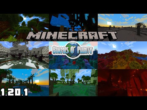BIOMES O PLENTY MOD UPDATE - MINECRAFT 1.20.1 (MOD SHOWCASE)
