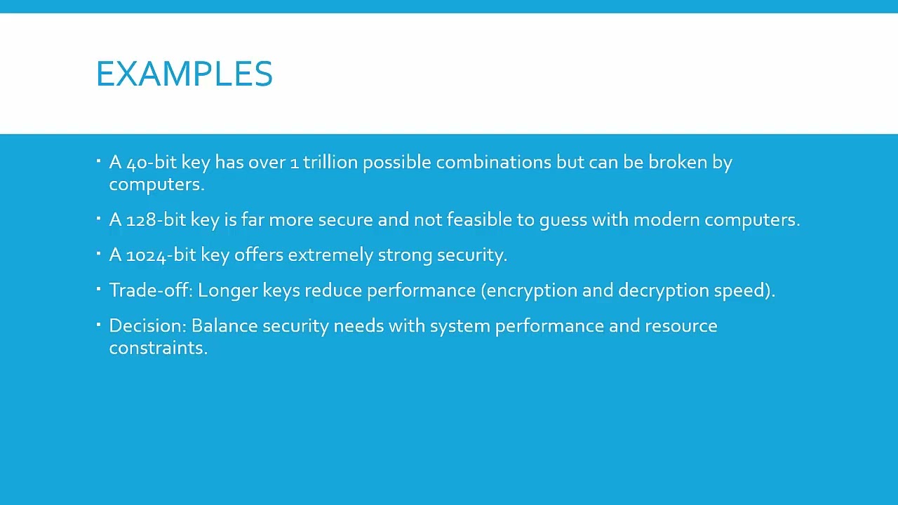 004 Choosing an Encryption Algorithm