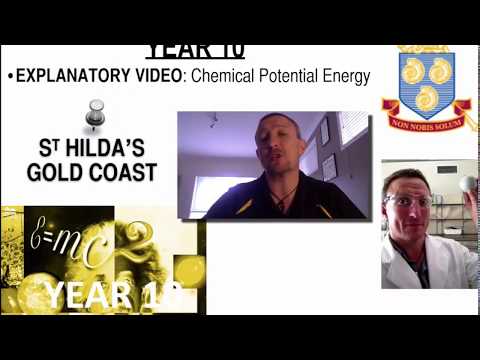 Chemical Potential Energy