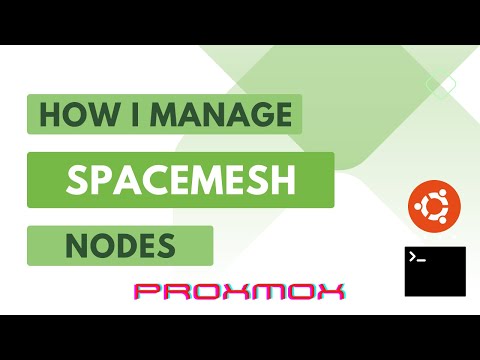 How I Manage my Spacemesh Nodes with Proxmox