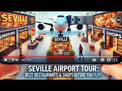 Seville Airport Tour : Best Restaurants and Shops Before You Fly!