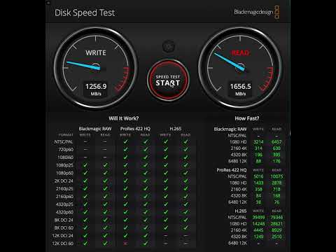 SSD Speed Test - Macbook Pro 2018 - 15-Inch
