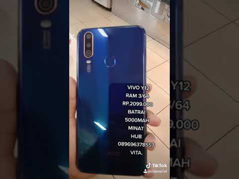 Recomend vivo y12 ram 3/64gb blue
