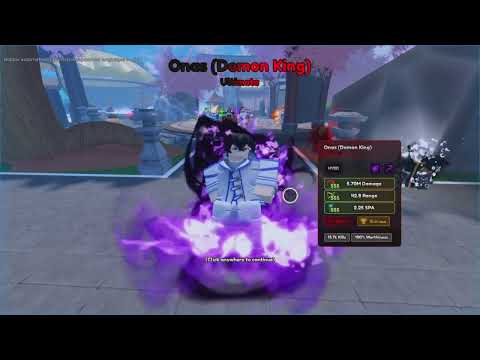 Glitched Demon King Anos Voldigoad *ANIME LAST STAND*