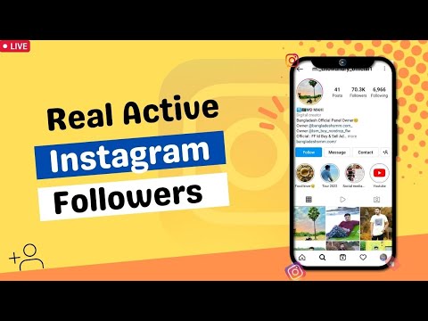 Buy Real & Active Instagram Followers Live Proof