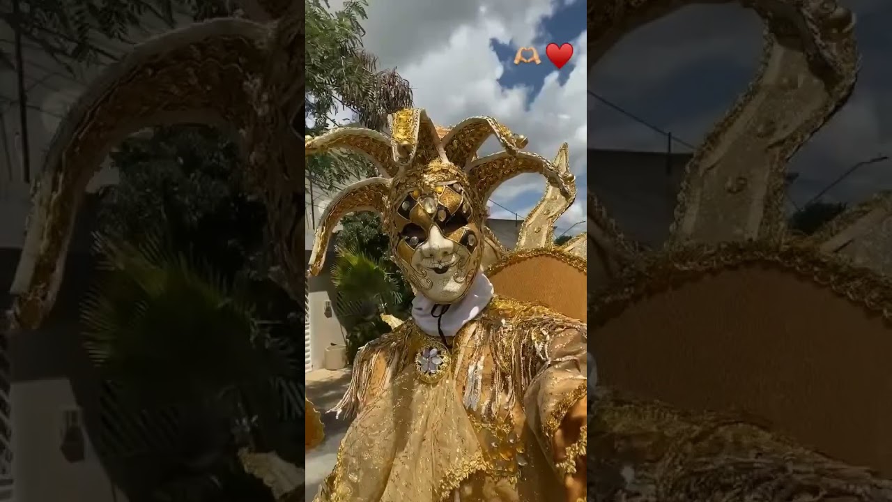 Carnaval de Feira Nova PE 🎭.  Essa fantasia ficou muito pesada, apenas nossa cultura apresenta ela🎭🔥