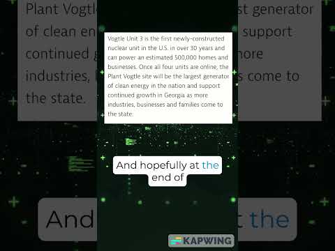 The FIRST New Nuclear Power Plant in The USA in 30 Years! | Southern Company Vogtle Unit 3