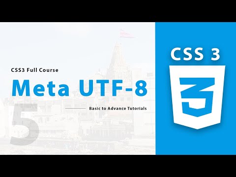 Meta UTF-8 in CSS3 (Hindi) - 5