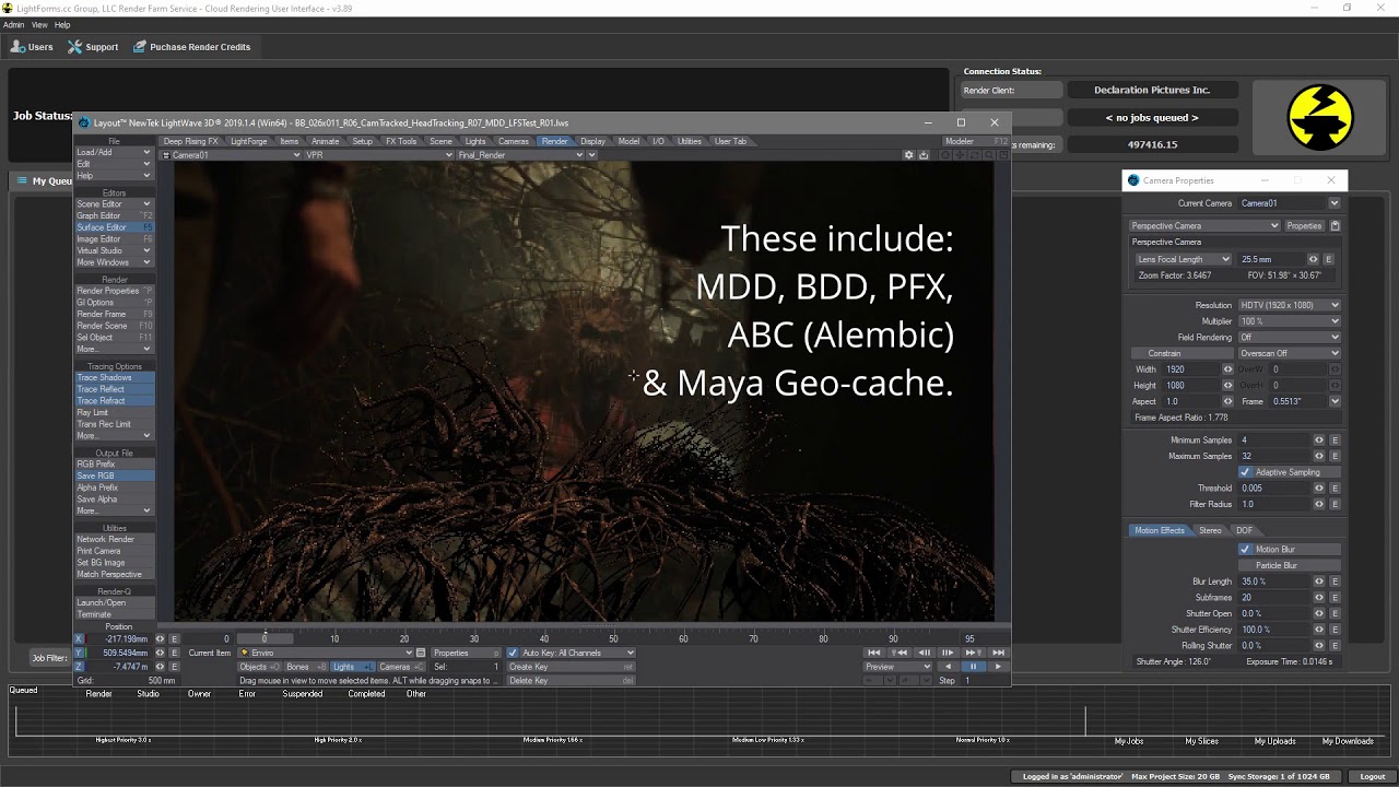Major LightForge Render Network Updates! – Liberty3D.com