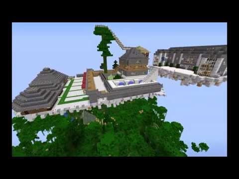 The Floating Fortress Minecraft Map