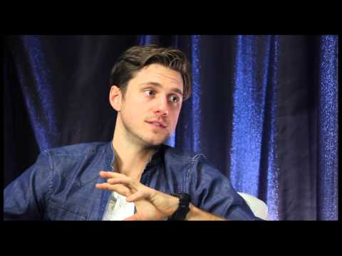 Show People Clip: Aaron Tveit on His New USA Networks TV Show "Graceland" Premiering in May 2013
