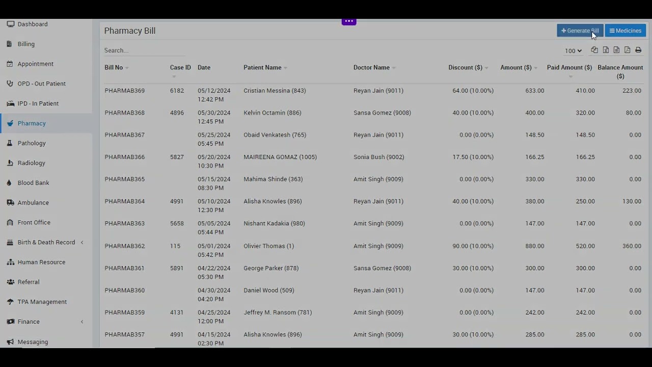 Complete Smart Hospital Management System