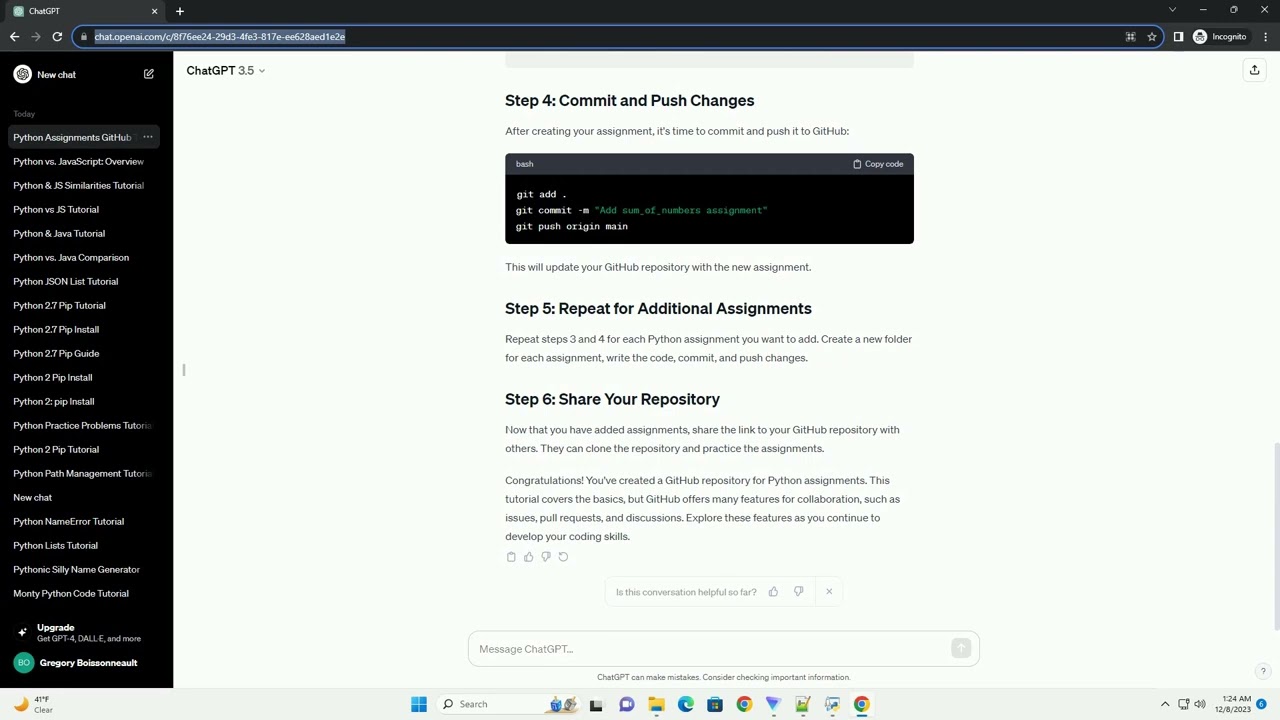 python assignments for practice github