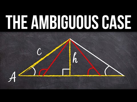 One, Two, Or No Triangles (How Can You Tell)