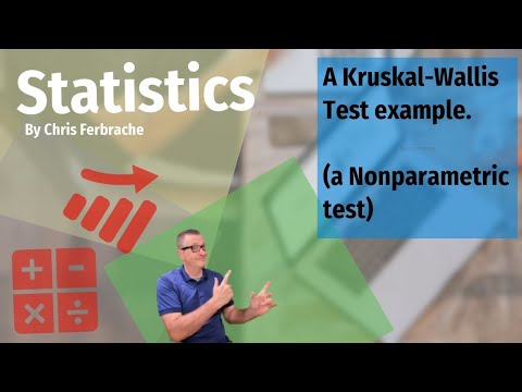 A Kruskal-Wallis test example. [Kruskal-Wallis]