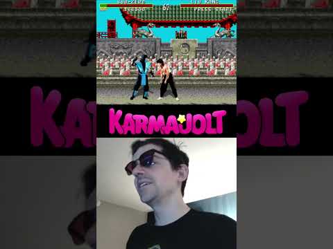 The Blood Code in Mortal Kombat (Sega Genesis) - Retrogaming Easter Eggs #shorts