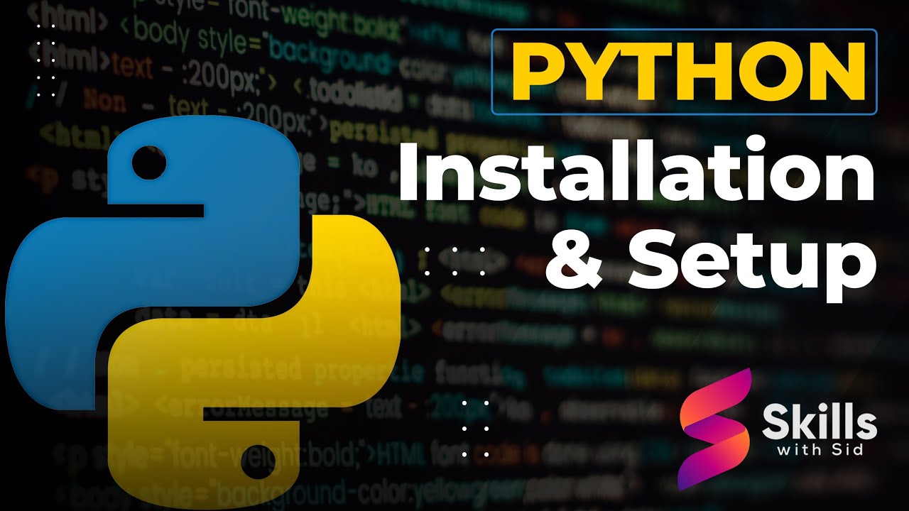 Installing and Setting up Python
