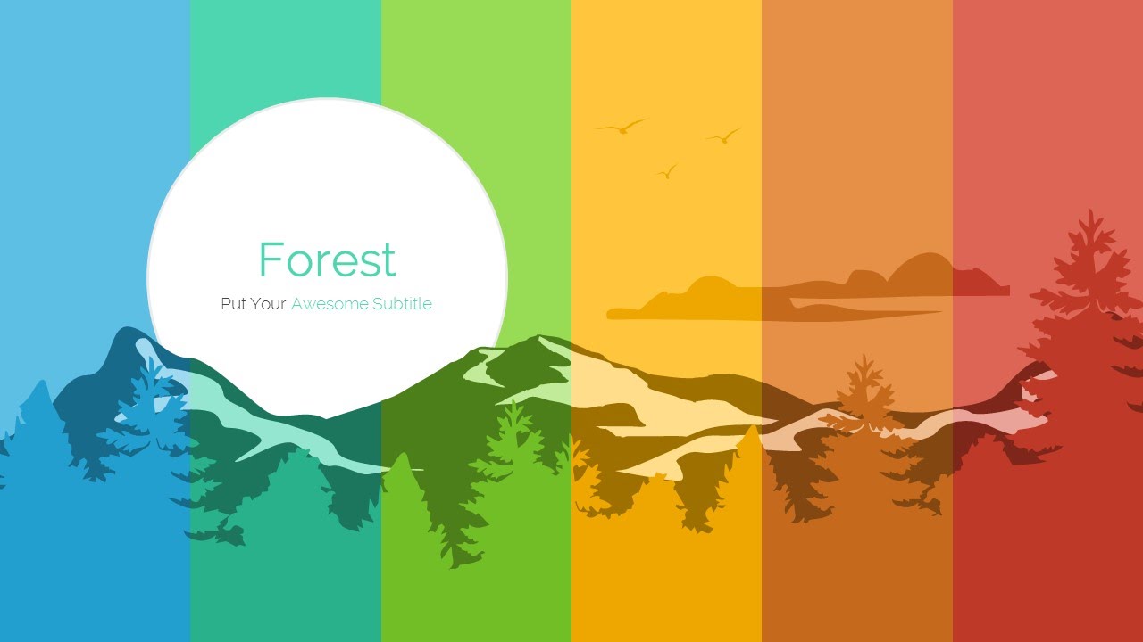 Forest Multipurpose Powerpoint Template