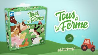 Tous à la Ferme, Ludistri grossiste Jeux Enfants