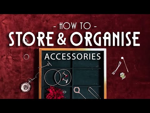 my1928 - Three Ways To Store & Organise Mens Accessories