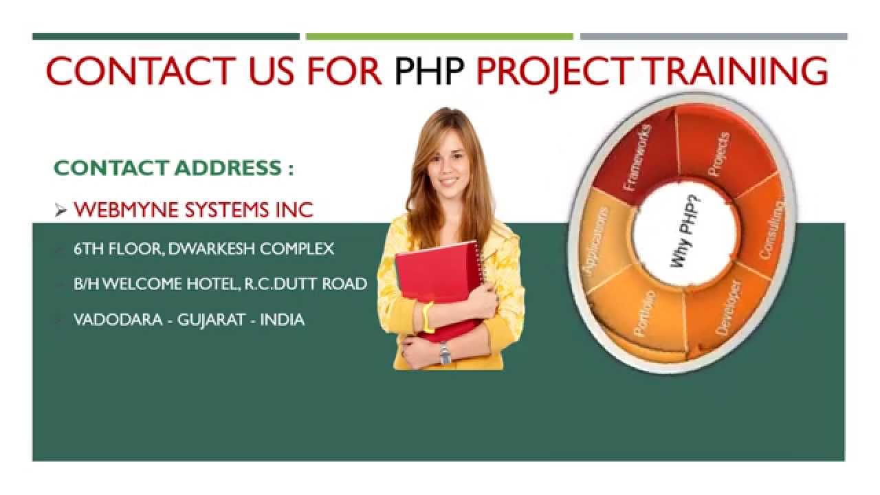 PHP Overview Of Live Project Training Institute In Vadodara By VTechLabs